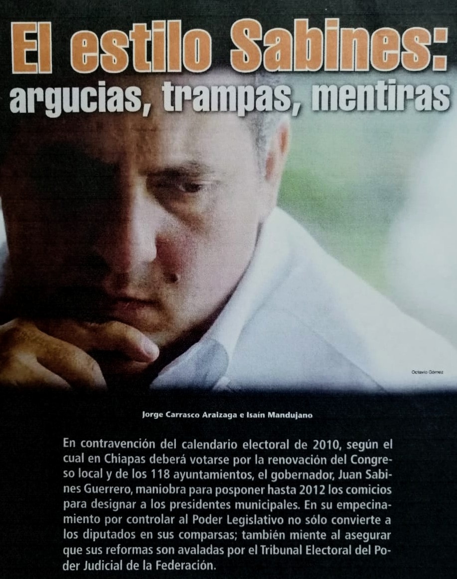 Día de la Libertad de Expresión en México, en Chiapas los periodistas ...