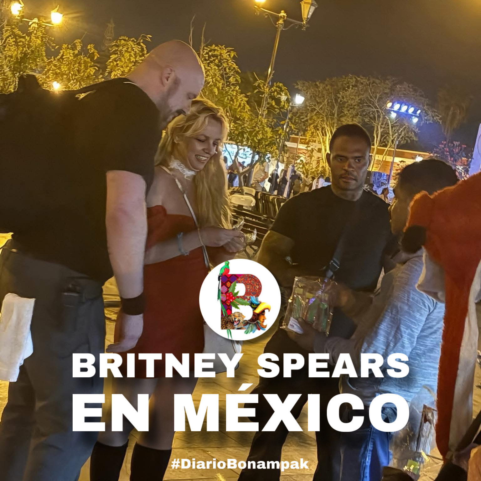 BRITNEY SPEARS SORPRENDE CON PASEO POR EL CENTRO DE SAN JOSÉ DEL CABO