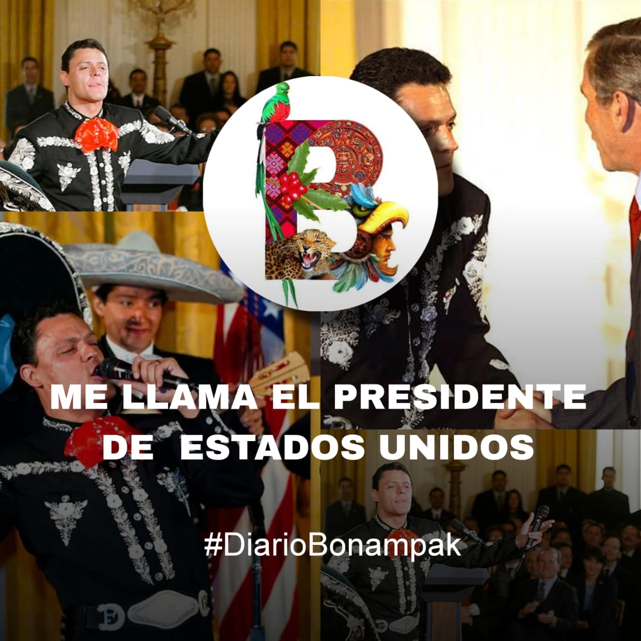 Me llama el presidente de Estados Unidos… que ya mandó un avión por mí ...